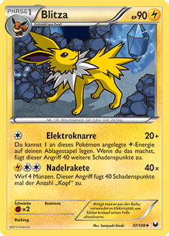 Blitza | Pokédex