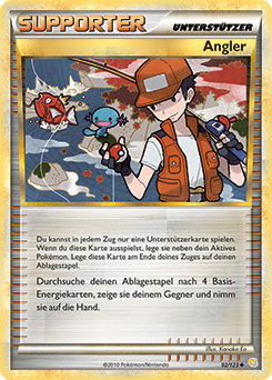 Angler | HeartGold SoulSilver | Sammelkarten-Datenbank | Pokemon.de
