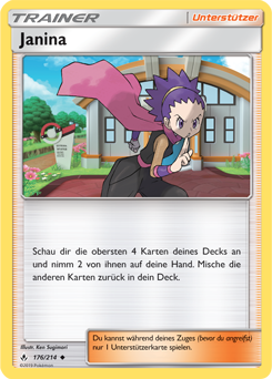 Janina | Kräfte im Einklang | Sammelkarten-Datenbank | Pokemon.de