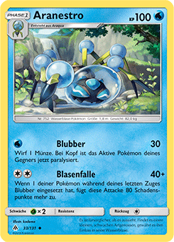 Aranestro | Pokédex