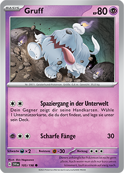 Gruff | Karmesin & Purpur | Sammelkarten-Datenbank | Pokemon.de