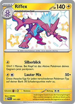 Riffex | Paldeas Schicksale | Sammelkarten-Datenbank | Pokemon.de