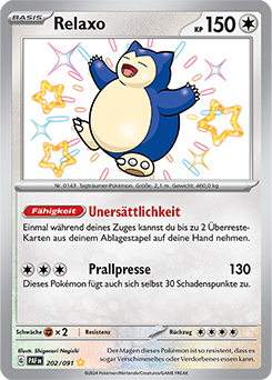 Relaxo | Paldeas Schicksale | Sammelkarten-Datenbank | Pokemon.de