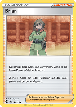 Brian | Silberne Sturmwinde | Sammelkarten-Datenbank | Pokemon.de
