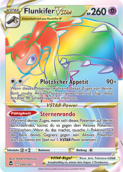 Flunkifer VSTAR | Silberne Sturmwinde | Sammelkarten-Datenbank | Pokemon.de