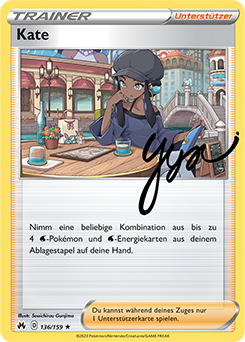 Kate | Zenit der Könige | Sammelkarten-Datenbank | Pokemon.de