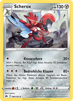 Scherox | Zenit der Könige | Sammelkarten-Datenbank | Pokemon.de
