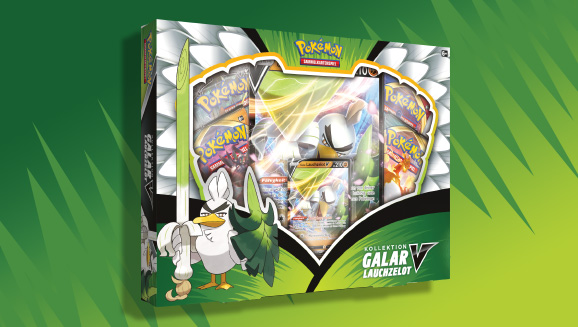 Pokémon-Sammelkartenspiel: Kollektion Galar-Lauchzelot-V | Pokemon.de