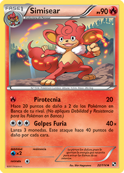 Simisear | Pokédex
