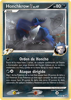 Honchkrow [G] | Platino | Base de datos de cartas de JCC | Pokemon.com