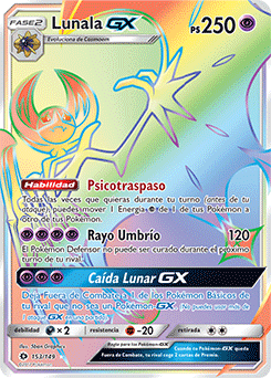 Lunala-GX | Sol y Luna | Base de datos de cartas de JCC | Pokemon.es
