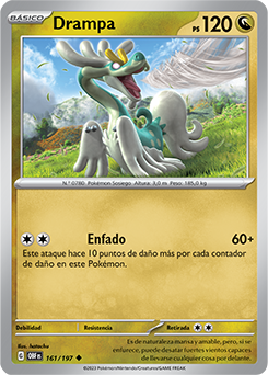 Drampa | Llamas Obsidianas | Base de datos de cartas de JCC | Pokemon.com
