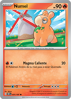 Numel | Llamas Obsidianas | Base de datos de cartas de JCC | Pokemon.es