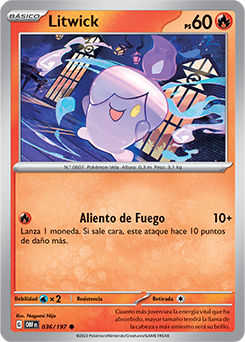 Litwick | Llamas Obsidianas | Base de datos de cartas de JCC | Pokemon.com