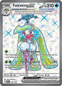Tsareena ex | Brecha Paradójica | Base de datos de cartas de JCC ...