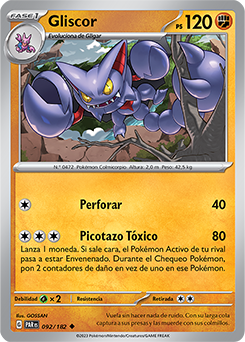 Gliscor | Brecha Paradójica | Base de datos de cartas de JCC | Pokemon.es