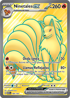 Ninetales ex | 151 | Base de datos de cartas de JCC | Pokemon.es