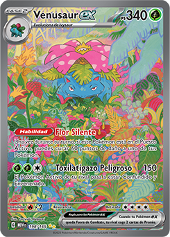 Venusaur ex | 151 | Base de datos de cartas de JCC | Pokemon.es