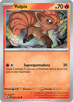 Vulpix | 151 | Base de datos de cartas de JCC | Pokemon.es