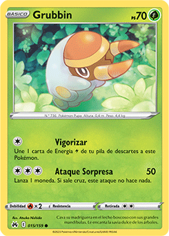 Grubbin | Cenit Supremo | Base de datos de cartas de JCC | Pokemon.com