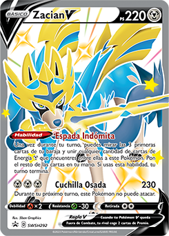 Zacian V | Cartas de promoción | Base de datos de cartas de JCC ...