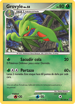 Grovyle | Pokédex