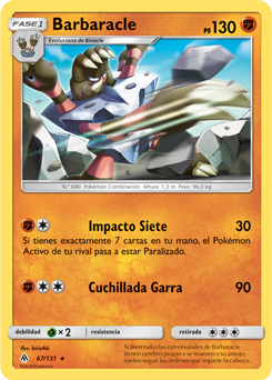 Barbaracle | Pokédex