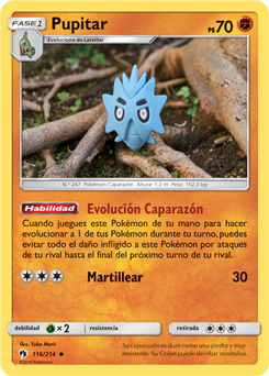 Pupitar | Pokédex