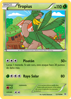 Tropius | Pokédex