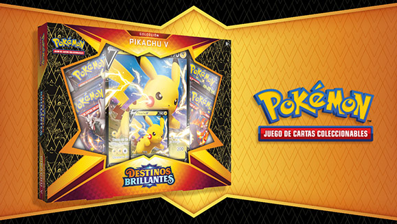 Colección Pikachu V De Destinos Brillantes De Jcc Pokémon