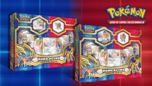 Colección premium Puro Acero de JCC Pokémon | Pokemon.com