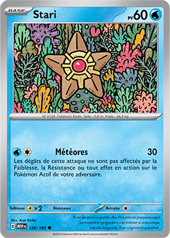 Stari | 151 | Encyclopédie des cartes du JCC | www.pokemon.fr