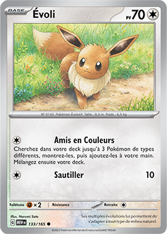Évoli | 151 | Encyclopédie des cartes du JCC | www.pokemon.fr