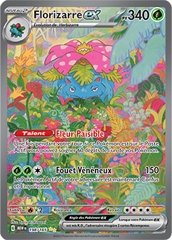 Florizarre-ex | 151 | Encyclopédie des cartes du JCC | www.pokemon.fr