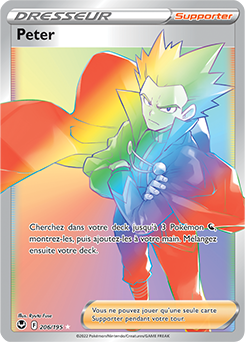 Peter | Tempête Argentée | Encyclopédie des cartes du JCC | www.pokemon.fr