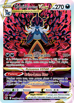 Clamiral de Hisui VSTAR | Zénith Suprême Galerie de Galar ...