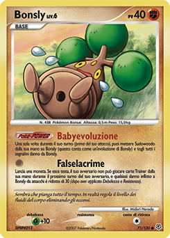 Bonsly | Pokédex