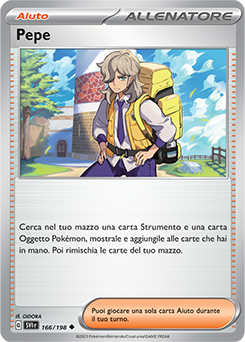 Pepe | Scarlatto e Violetto | Archivio delle carte GCC | www.pokemon.it