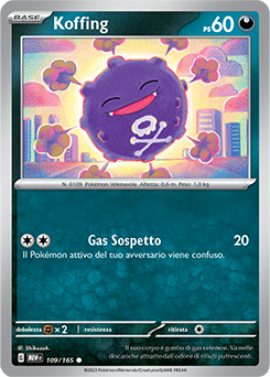 Koffing | 151 | Archivio delle carte GCC | www.pokemon.it