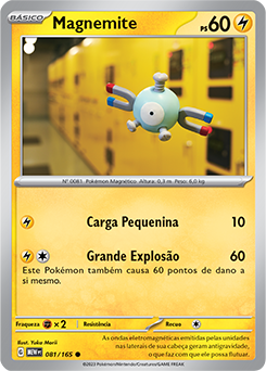 Magnemite | 151 | Banco de Dados de Cards do Estampas Ilustradas | www ...