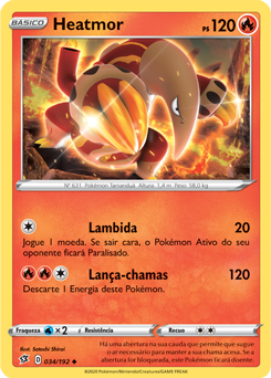 Heatmor | Pokédex