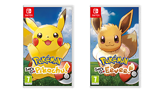 Pokemon let's go pikachu e eevee store