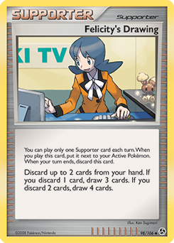 Felicity’s Drawing | Diamond & Pearl—Great Encounters | TCG Card ...
