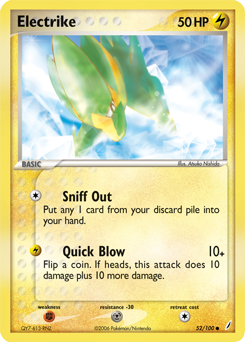 Electrike | EX Crystal Guardians | TCG Card Database | Pokemon.com
