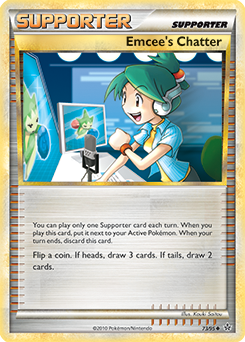 Emcee’s Chatter | HS—Unleashed | TCG Card Database | Pokemon.com