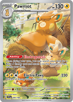 Pawmot | Scarlet & Violet | TCG Card Database | Pokemon.com