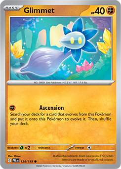 Glimmet | Paldea Evolved | TCG Card Database | Pokemon.com