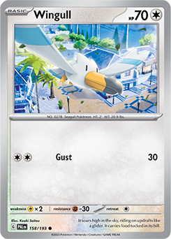 Wingull | Paldea Evolved | TCG Card Database | Pokemon.com