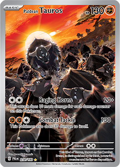Paldean Tauros | Paldea Evolved | TCG Card Database | Pokemon.com