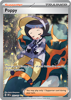 Poppy | Obsidian Flames | TCG Card Database | Pokemon.com